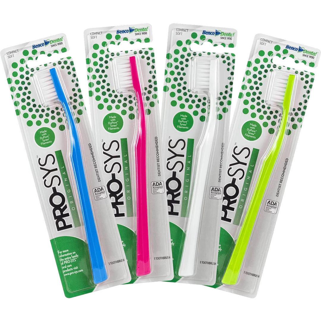 ADA Accepted Original Toothbrush for Adults | PRO-SYS