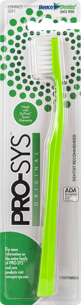 ADA Accepted Original Toothbrush for Adults | PRO-SYS