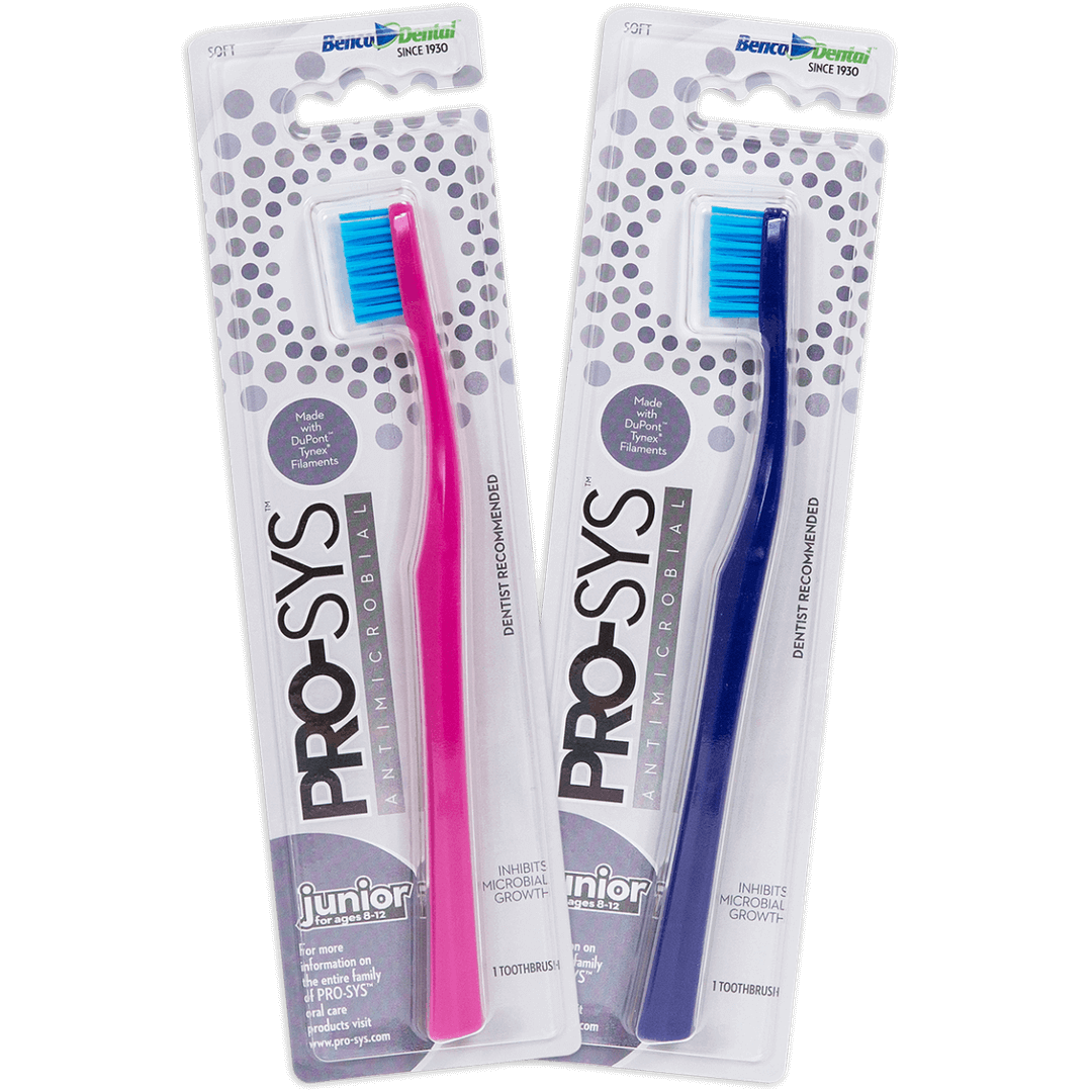 Junior Antibacterial Toothbrush for Kids (Ages 8-12) | PRO-SYS