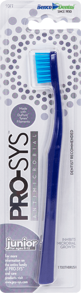 Junior Antibacterial Toothbrush for Kids (Ages 8-12) | PRO-SYS