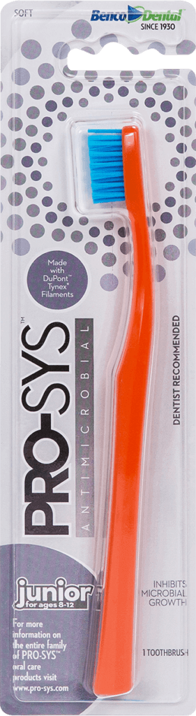 Junior Antibacterial Toothbrush for Kids (Ages 8-12) | PRO-SYS
