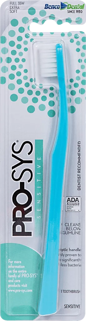 Extra Soft Toothbrush for Sensitive Teeth & Gums | PRO-SYS