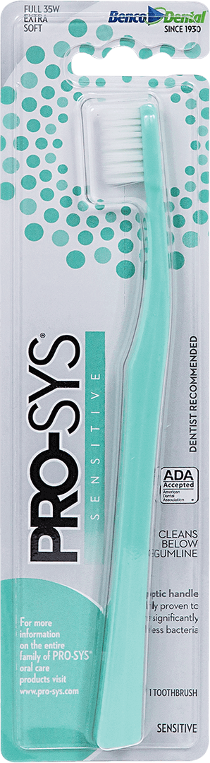 Extra Soft Toothbrush for Sensitive Teeth & Gums | PRO-SYS