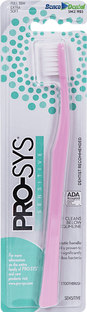 Extra Soft Toothbrush for Sensitive Teeth & Gums | PRO-SYS