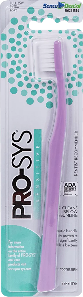Extra Soft Toothbrush for Sensitive Teeth & Gums | PRO-SYS