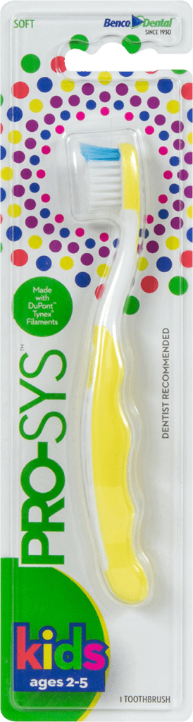 Toothbrushes for Toddlers & Young Kids (Ages 2-5) | PRO-SYS