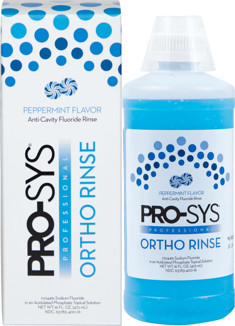 Ortho Rinse Anti-Cavity Mouthwash for Braces | PRO-SYS