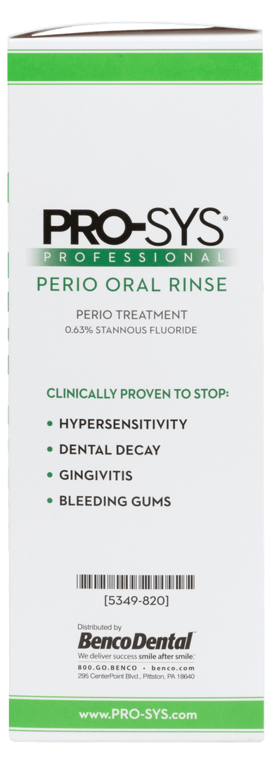 Non-Alcohol Perio Mouth Rinse, Mint-Flavored | PRO-SYS