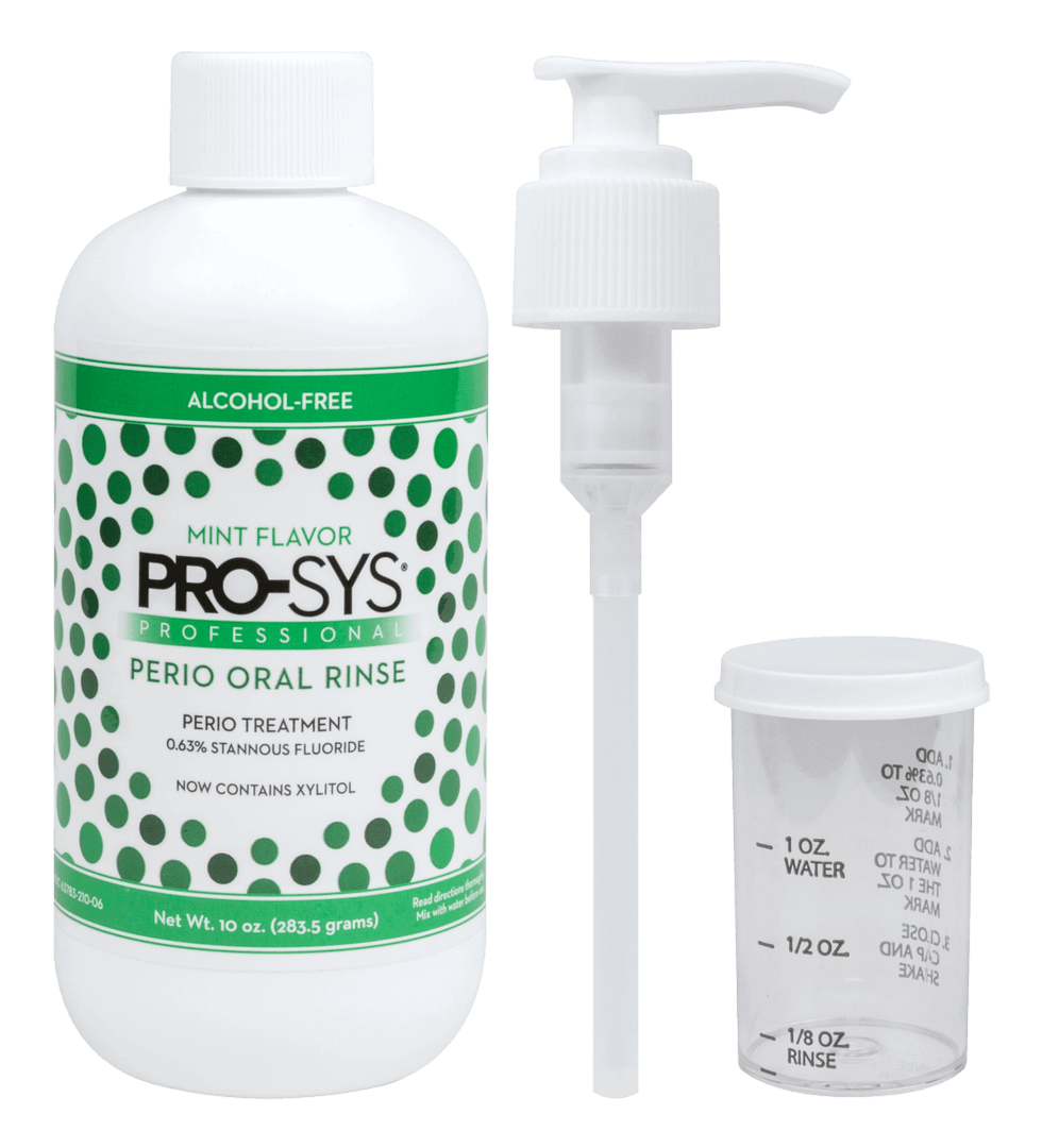 Non-Alcohol Perio Mouth Rinse, Mint-Flavored | PRO-SYS
